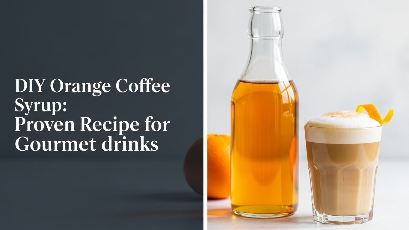 The Easy Peach Coffee Syrup Recipe: Homemade 2025