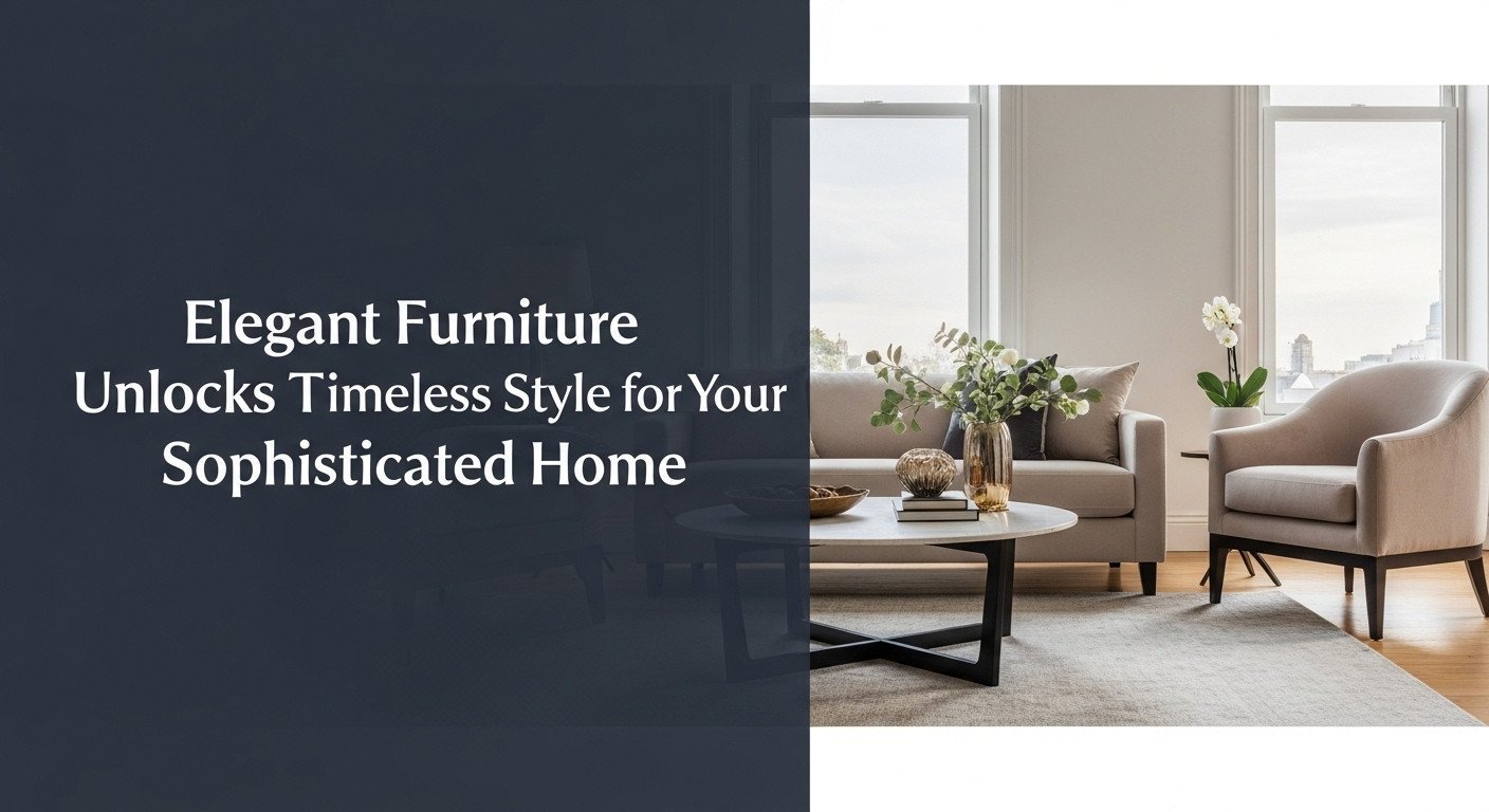 Elegant Furniture Unlocks Timeless Style For Your Sophisticated Home