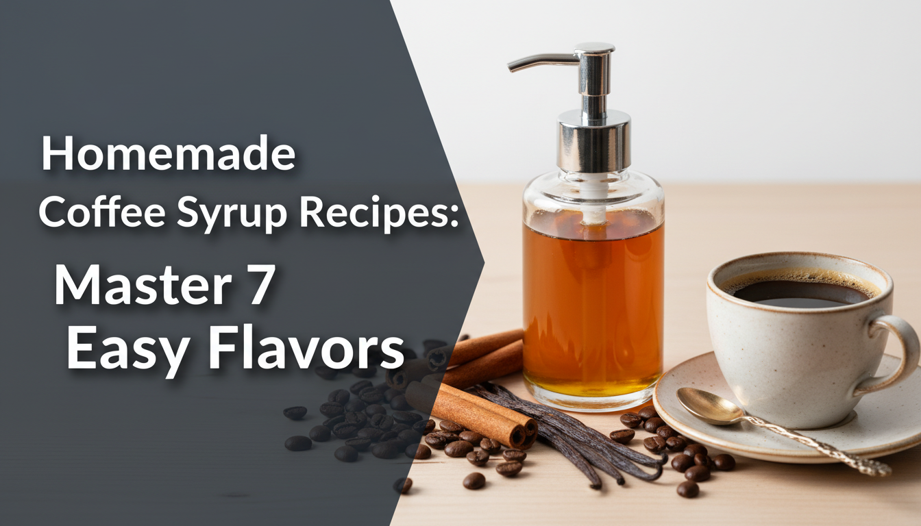 Homemade Coffee Syrup Recipes: Master 7 Easy Flavors