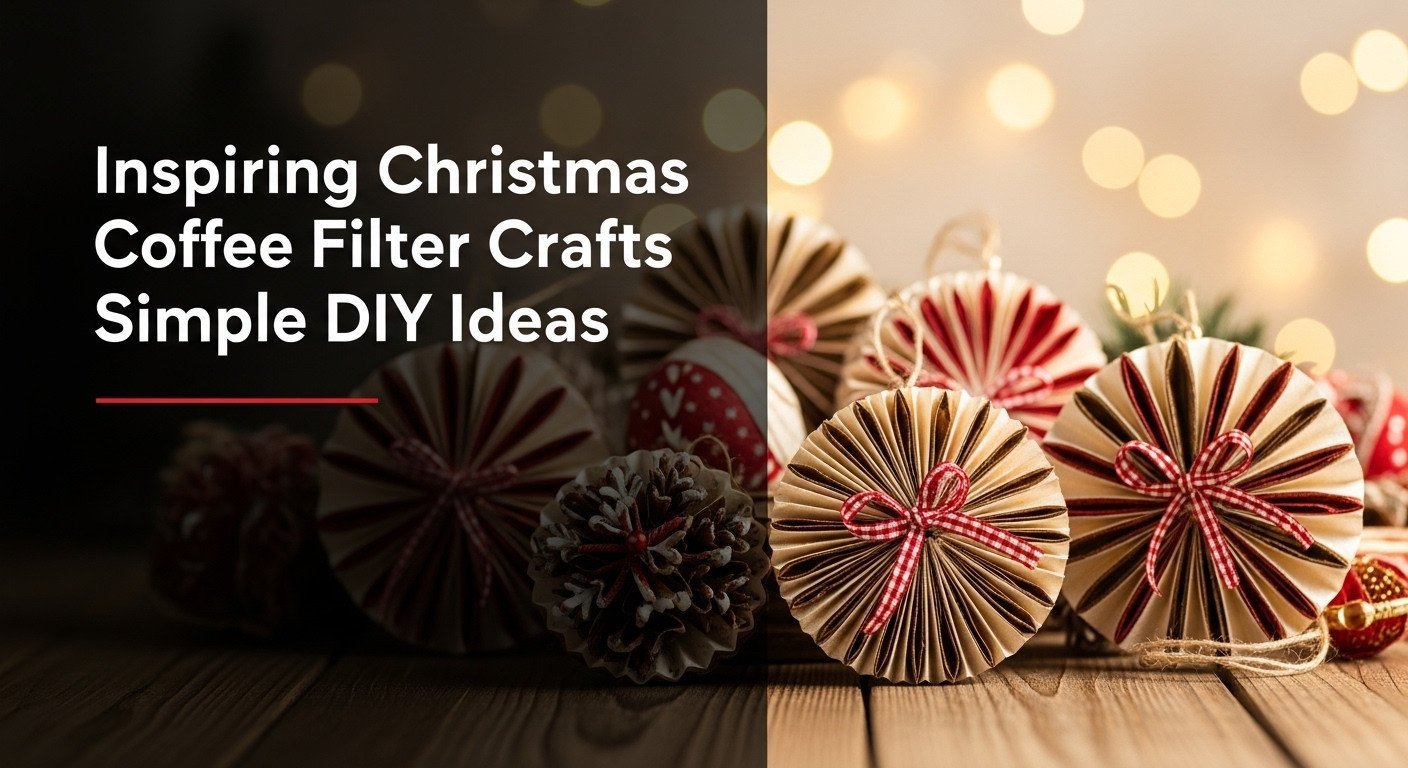 Inspiring Christmas Coffee Filter Crafts Simple DIY Ideas For 2026