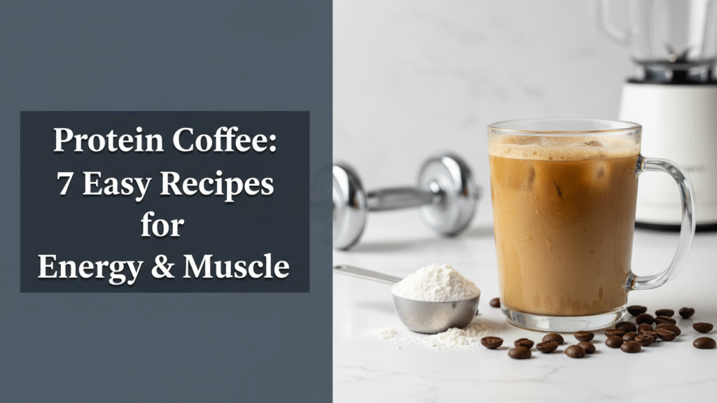 Protein Coffee Smoothie: Delicious Energy & Muscle Boost