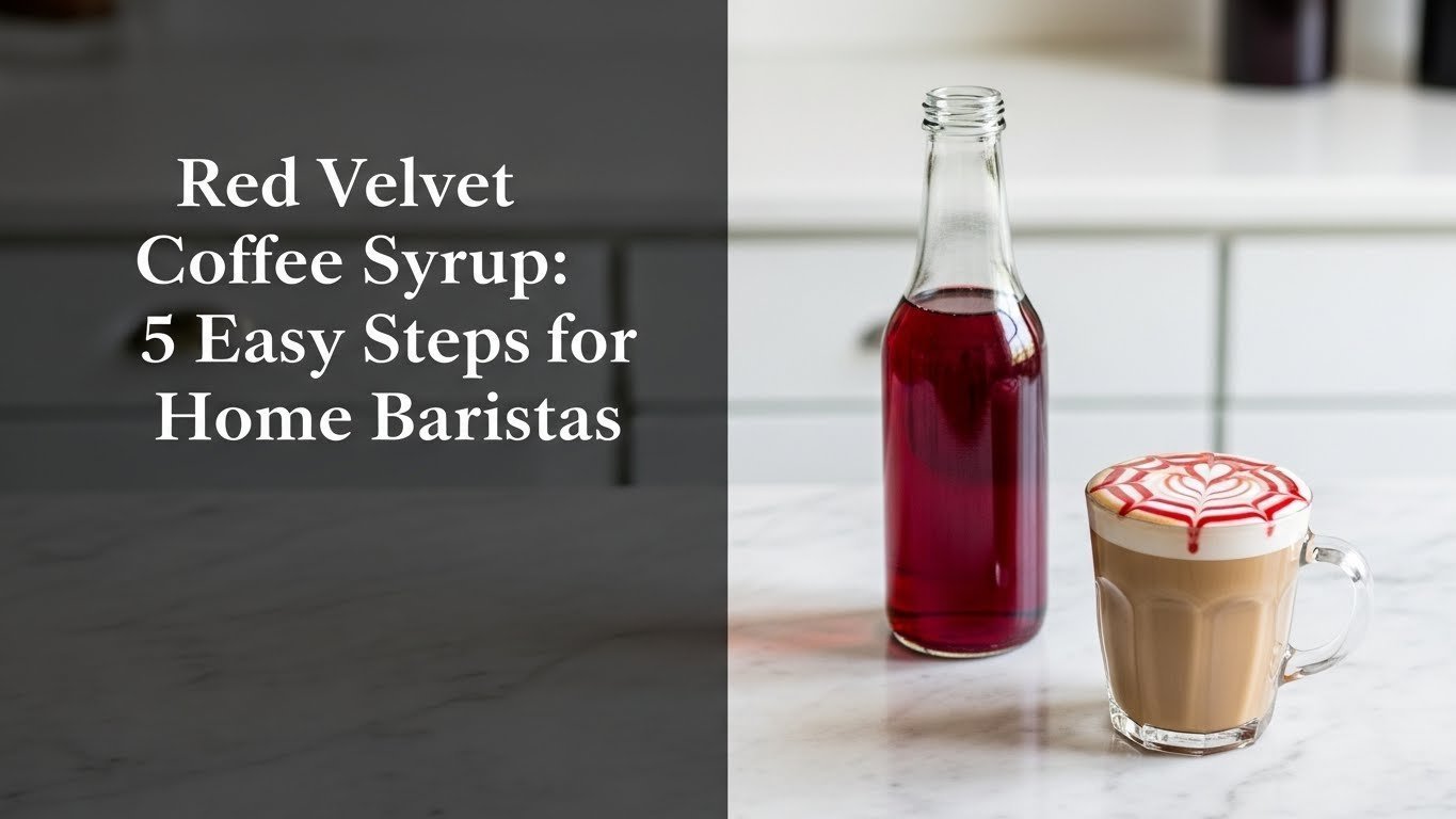 Red Velvet Coffee Syrup: 5 Easy Steps For Home Baristas