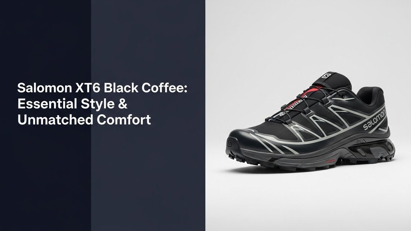 Salomon XT-6 Black Coffee: Essential Style & Unmatched Comfort
