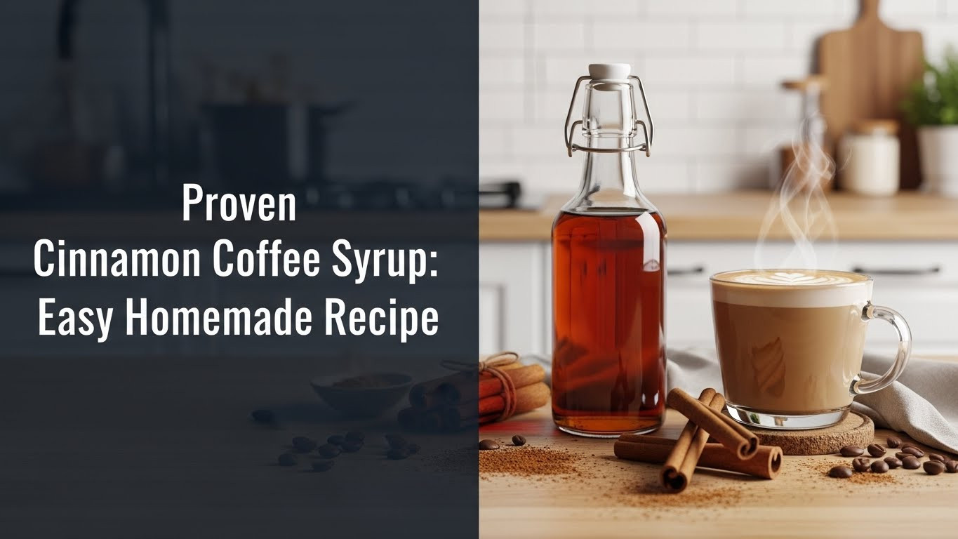 Proven Cinnamon Coffee Syrup: Easy Homemade Recipe