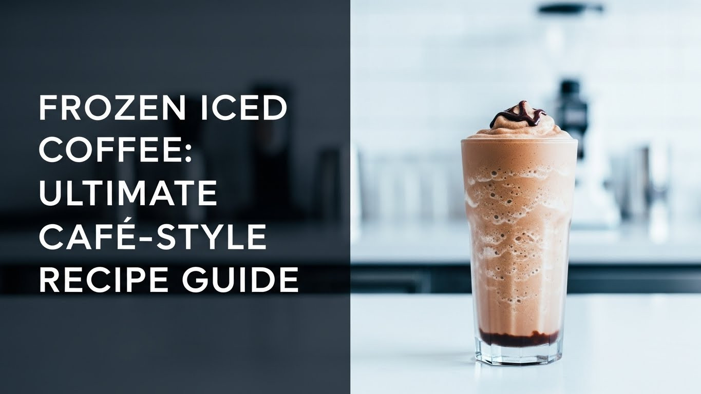 Frozen Iced Coffee: Ultimate Cafe-Style Recipe Guide