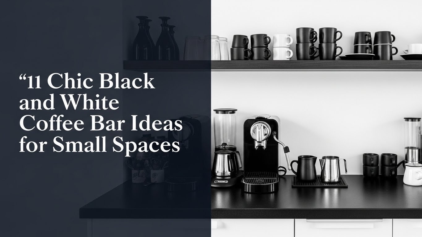 DIY Green Coffee Bar: 5 Genius Ideas For Small Spaces