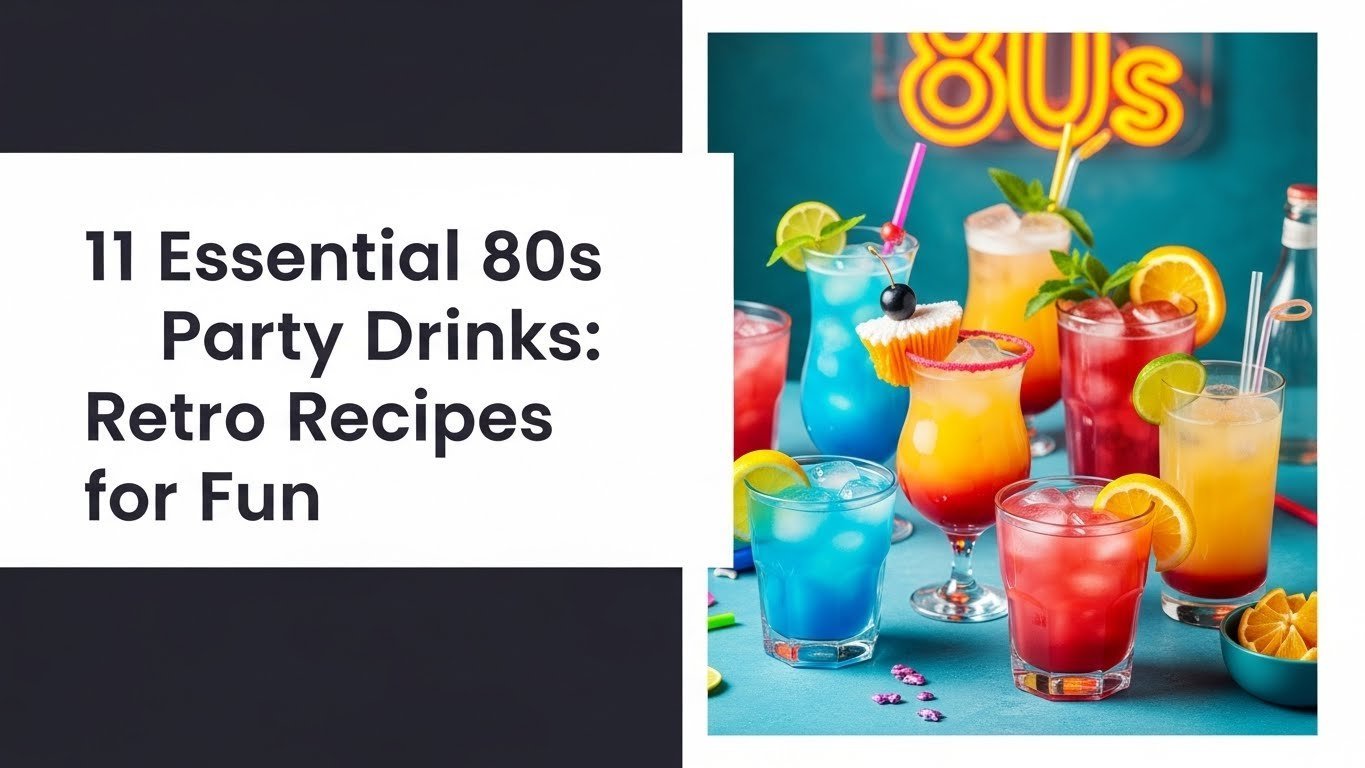 11 Essential 80s Party Drinks: Retro Recipes For 2026 Fun