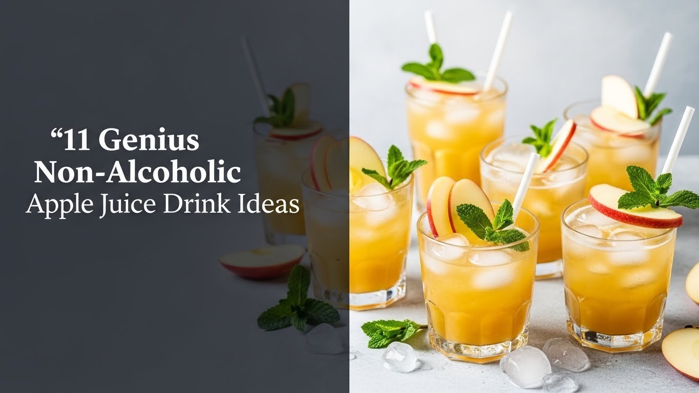 11 Genius Non-Alcoholic Apple Juice Drink Ideas