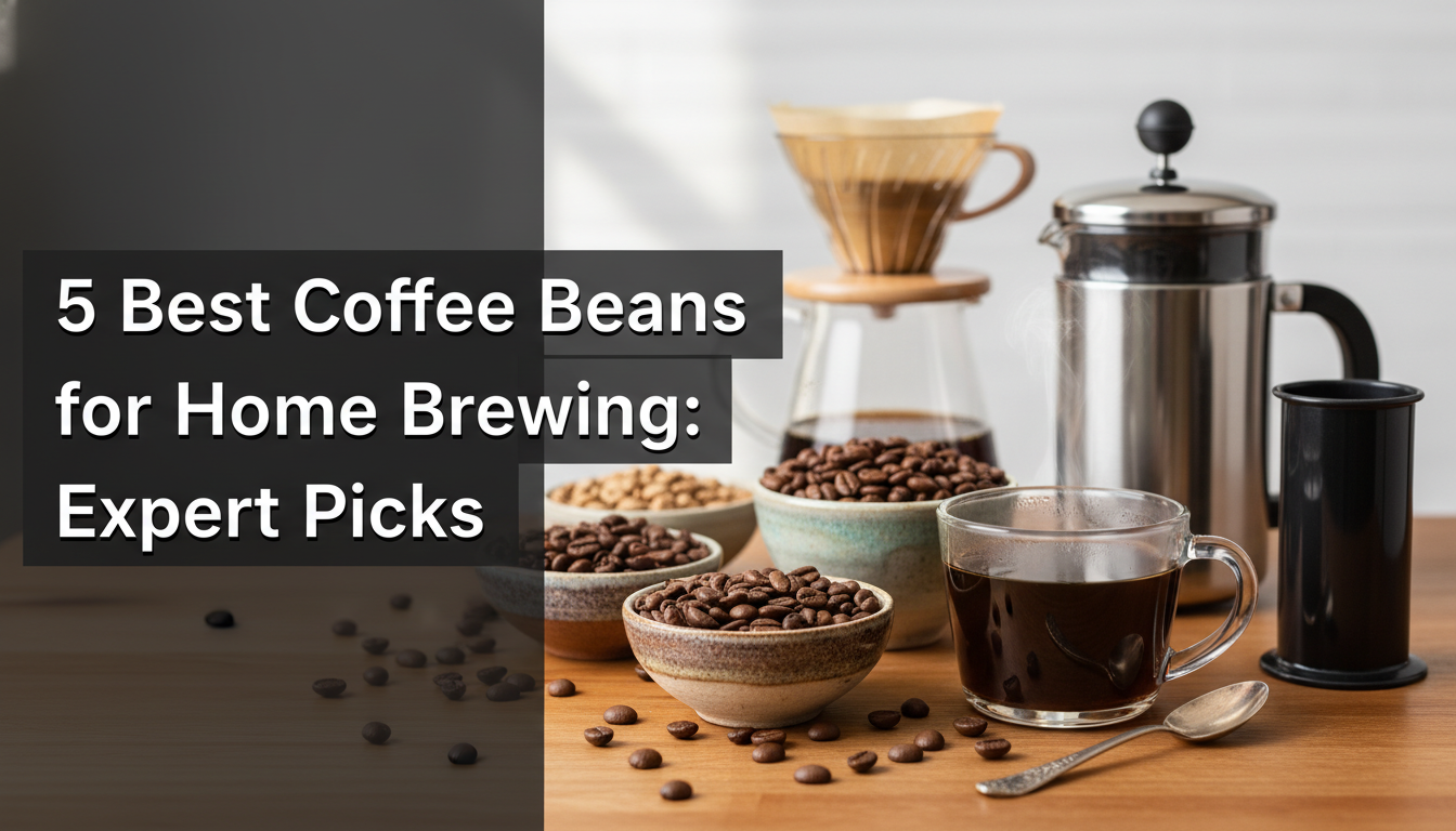 5 Best Coffee Beans For Home Brewing: Expert Picks 2026