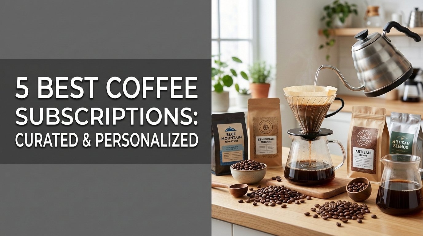 5 Best Coffee Subscriptions: Curated & Personalized