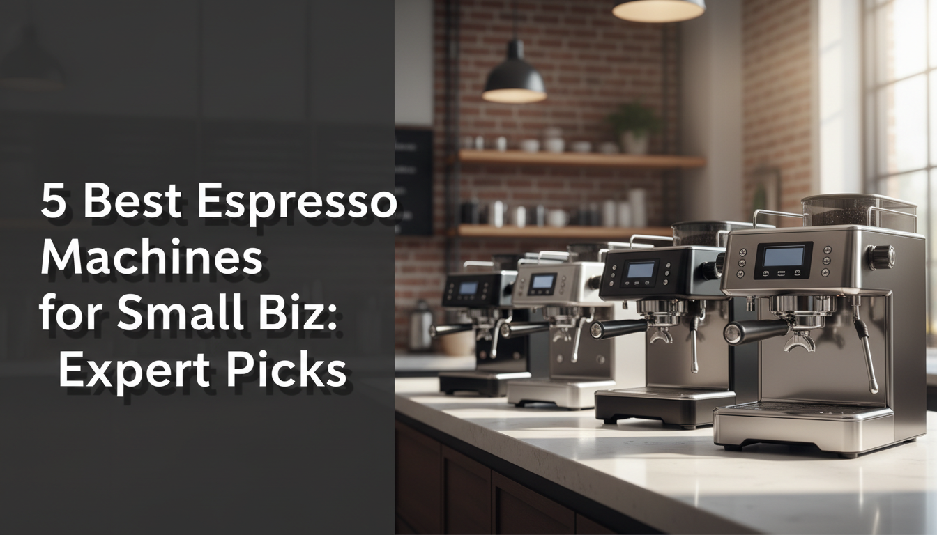 5 Best Espresso Machines For Small Biz: Expert Picks In 2026