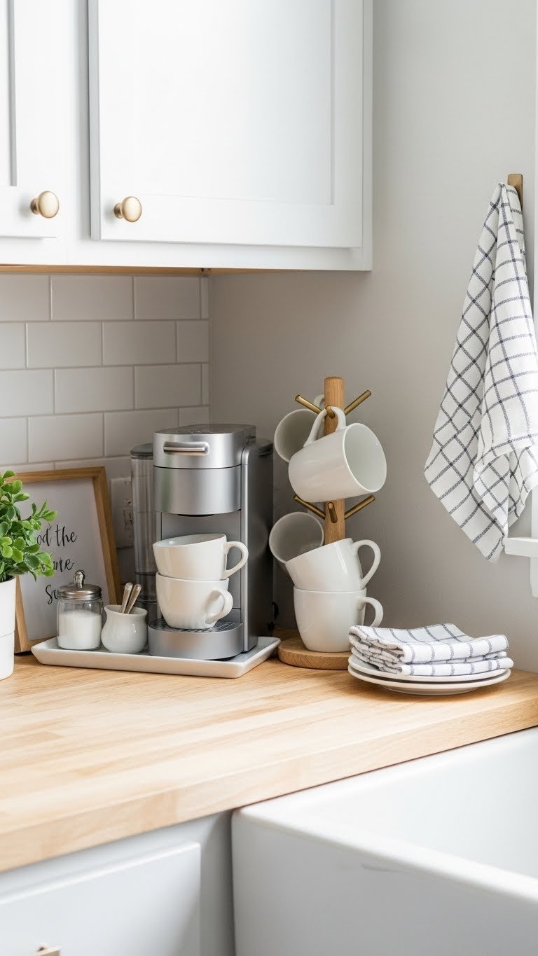 Bakers Rack Coffee Bar: 11 Stylish DIY Transformations