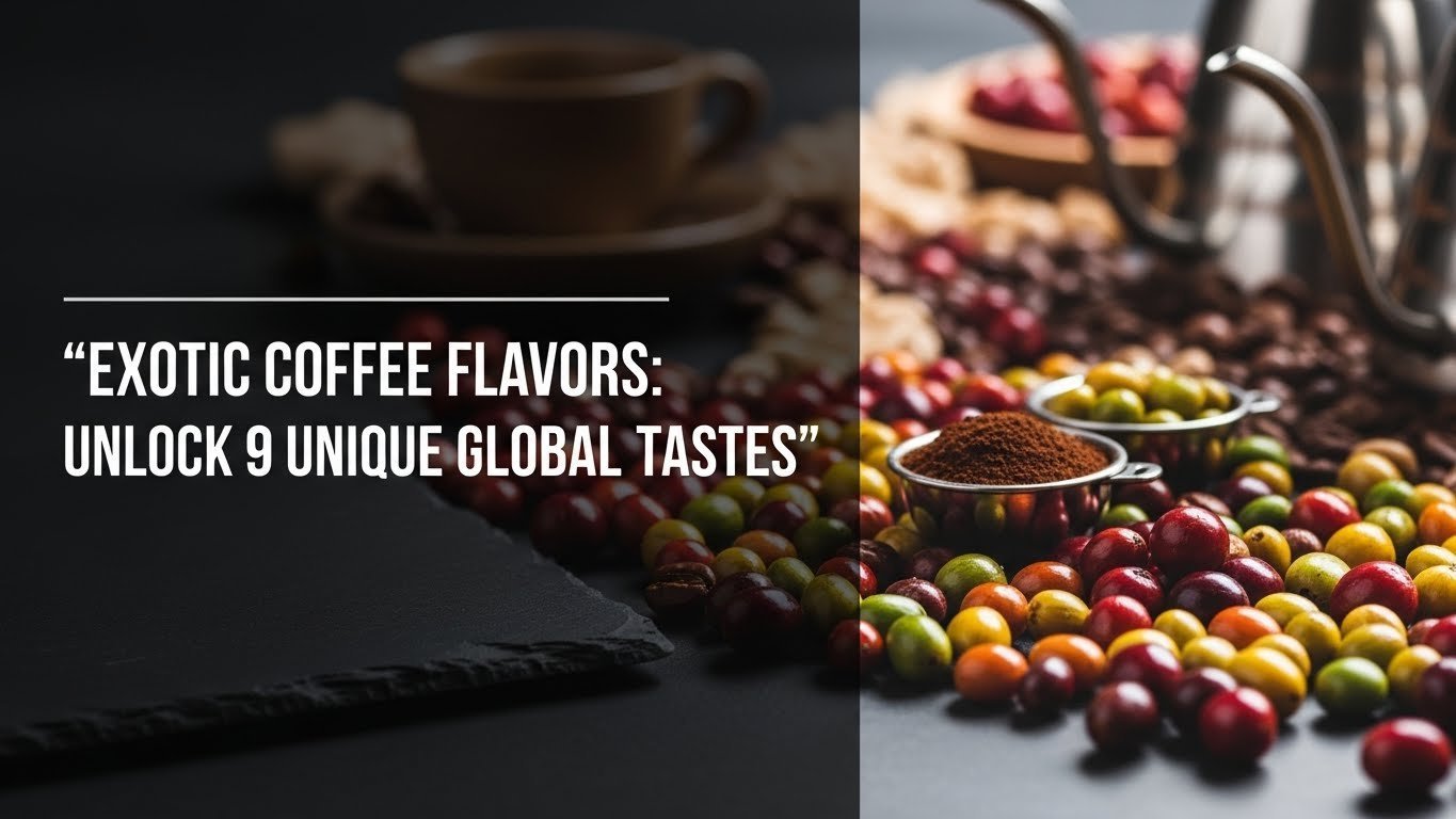 Exotic Coffee Flavors: Unlock 9 Unique Global Tastes