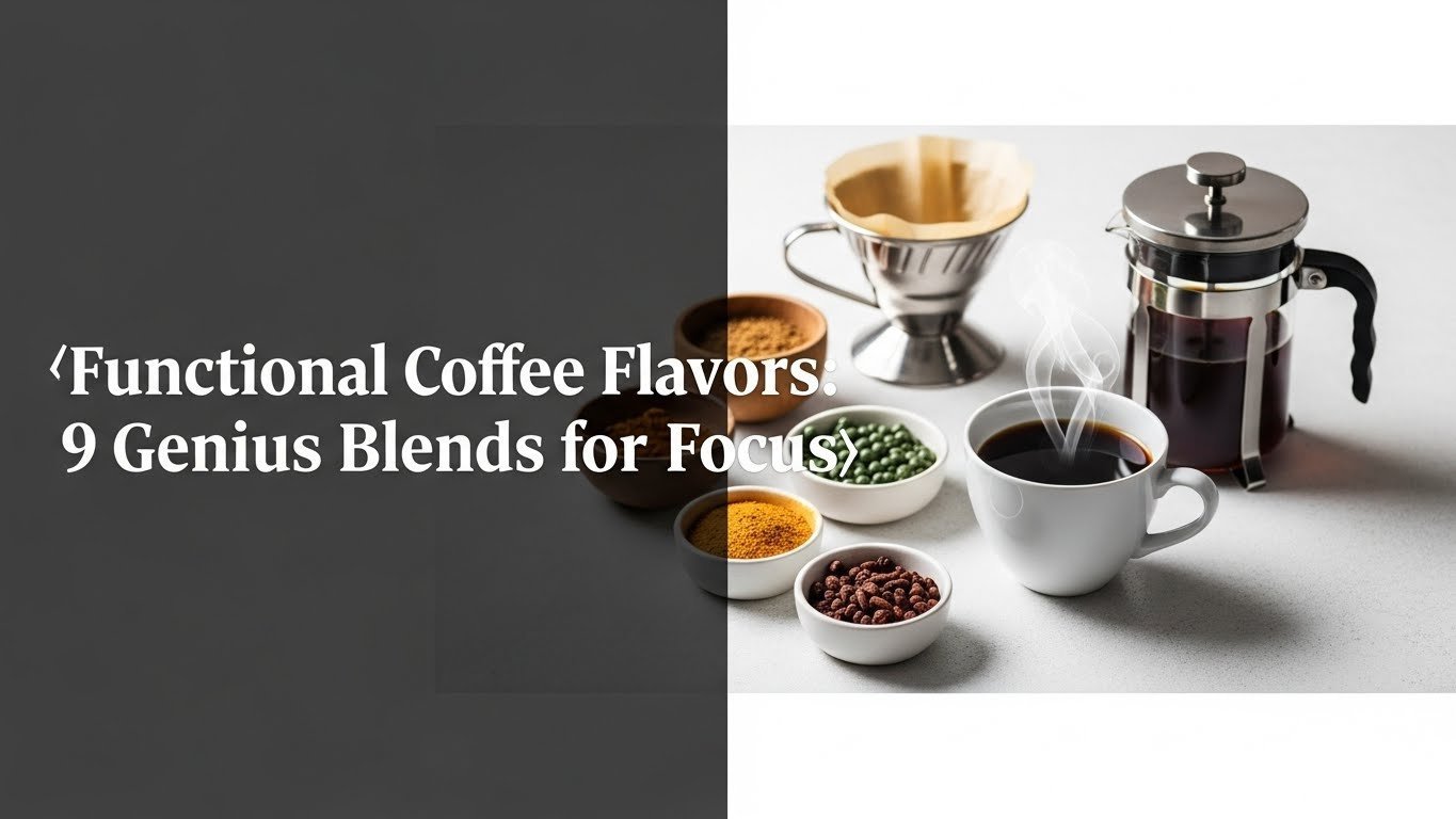 Functional Coffee Flavors: 9 Genius Blends For Focus 2026
