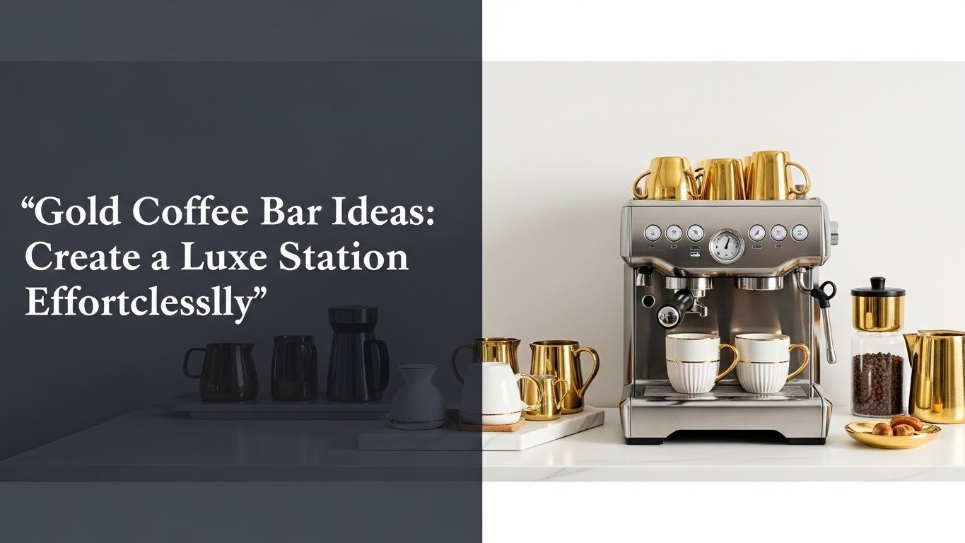 DIY Green Coffee Bar: 5 Genius Ideas For Small Spaces