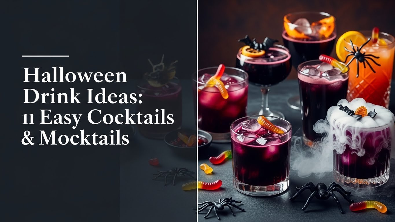 Halloween Drink Ideas: 11 Easy Cocktails & Mocktails For 2026