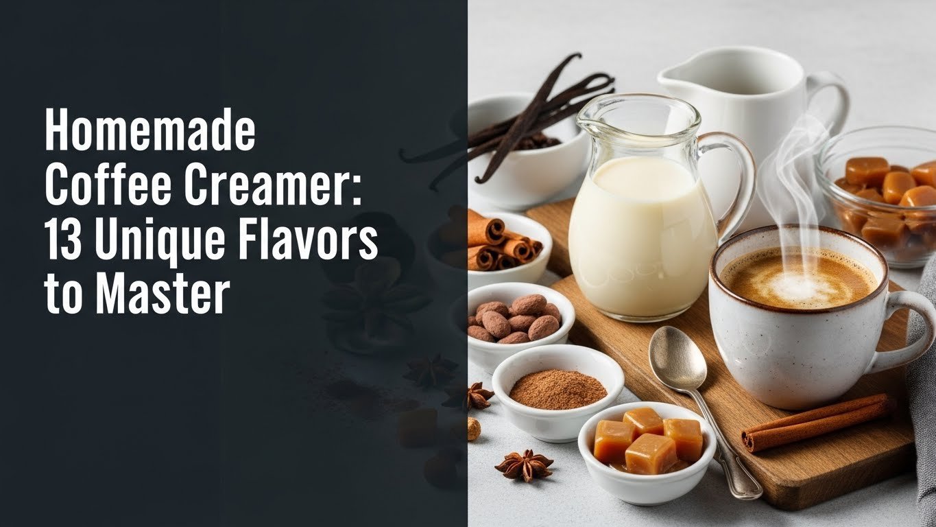 Homemade Coffee Creamer: 13 Unique Flavors To Master
