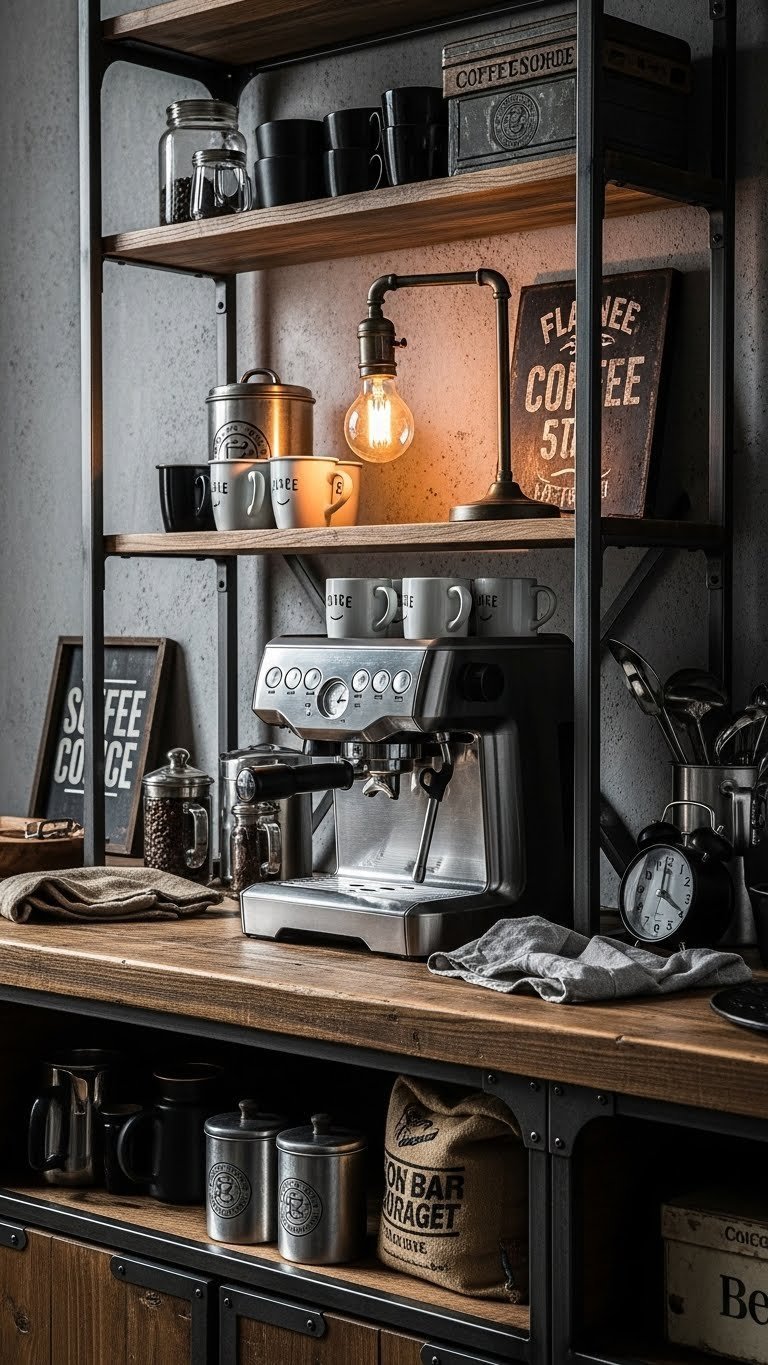 Bakers Rack Coffee Bar: 11 Stylish DIY Transformations