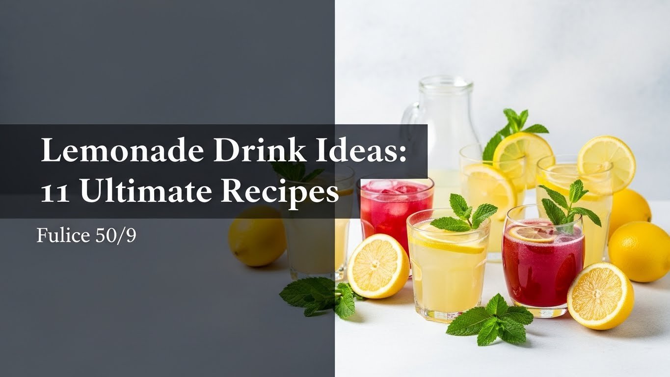 Lemonade Drink Ideas: 11 Ultimate Recipes For 2026
