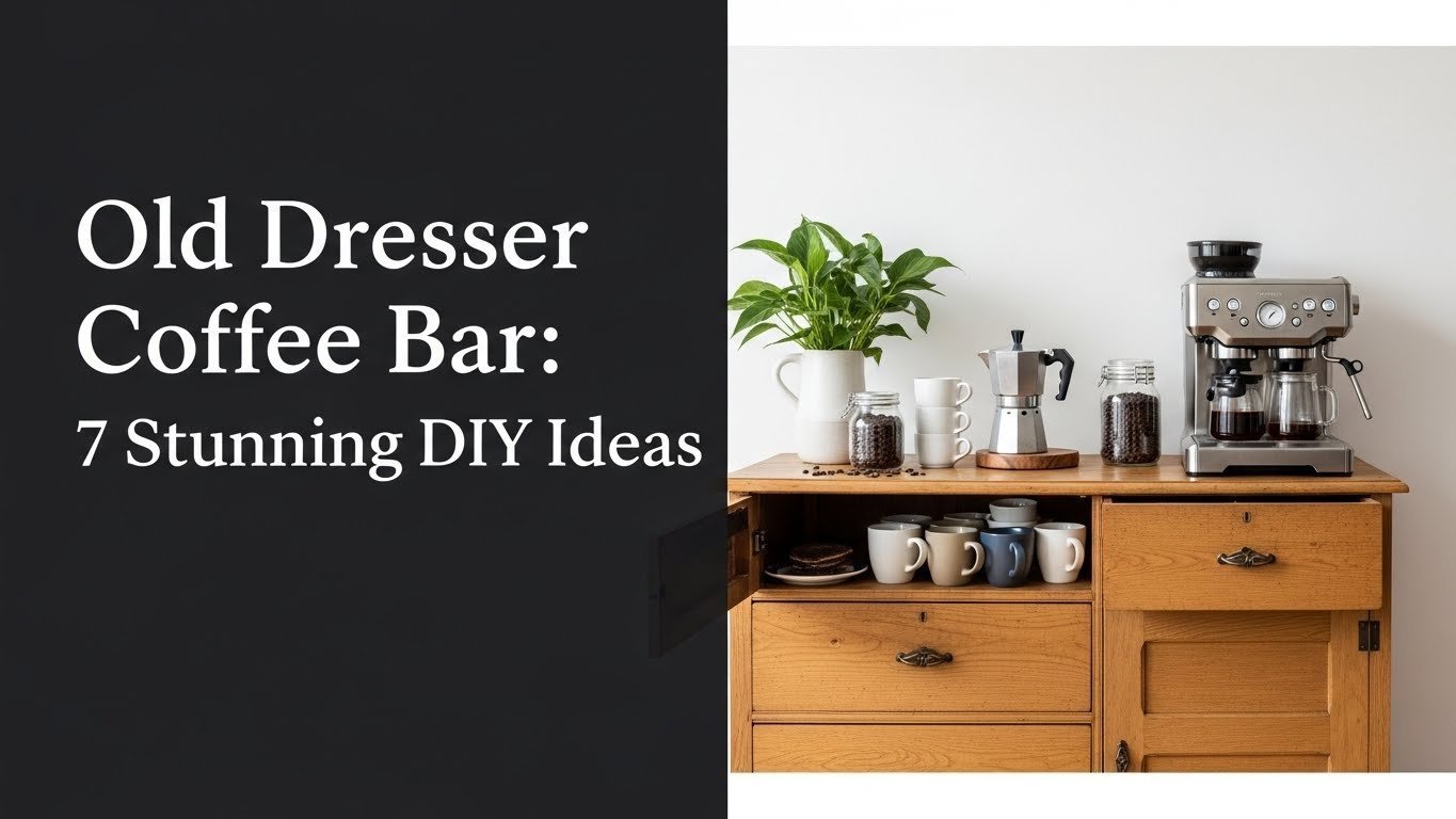 Old Dresser Coffee Bar: 7 Stunning DIY Ideas For 2026