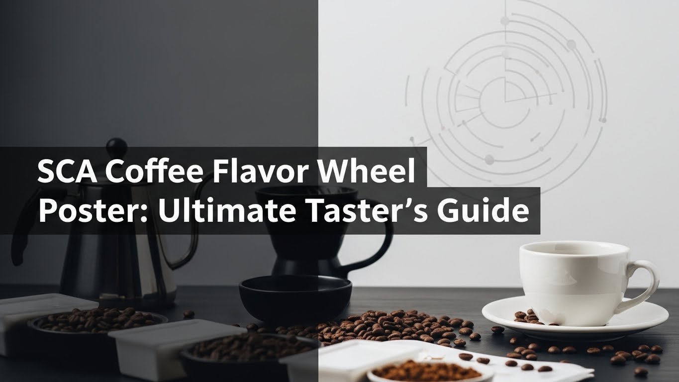 SCA Coffee Flavor Wheel Poster: Ultimate Taster's Guide