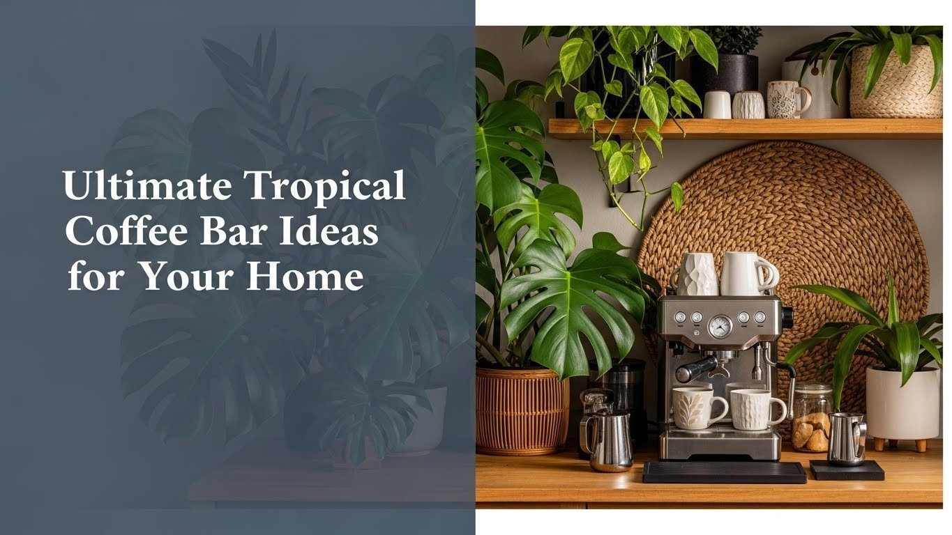 Ultimate Tropical Coffee Bar Ideas For Your Home 2026