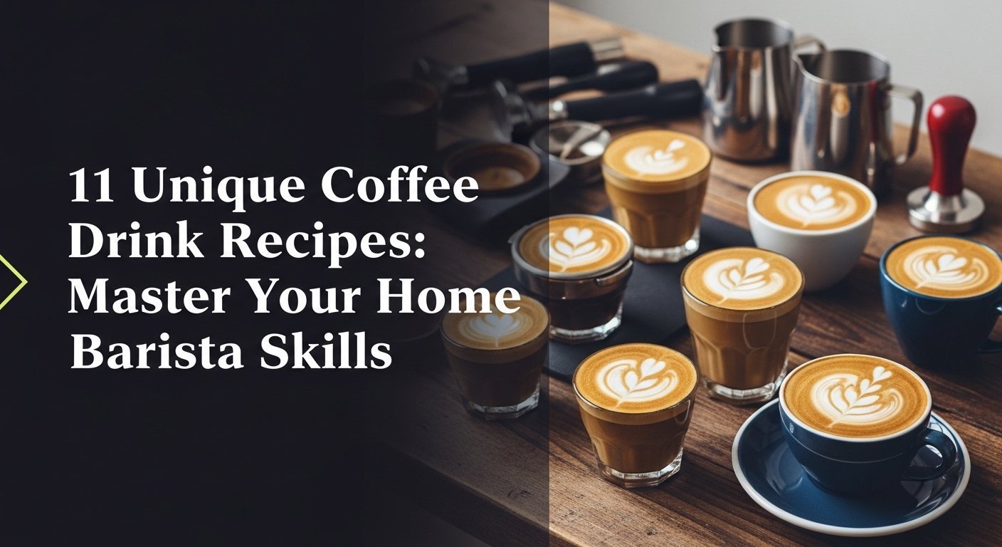 11 Unique Coffee Drink Recipes: Master Your Home Barista Skills