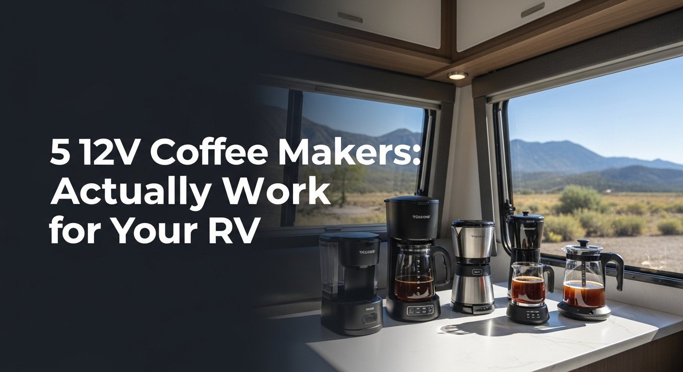 5 12V Coffee Makers: Actually Work For Your RV