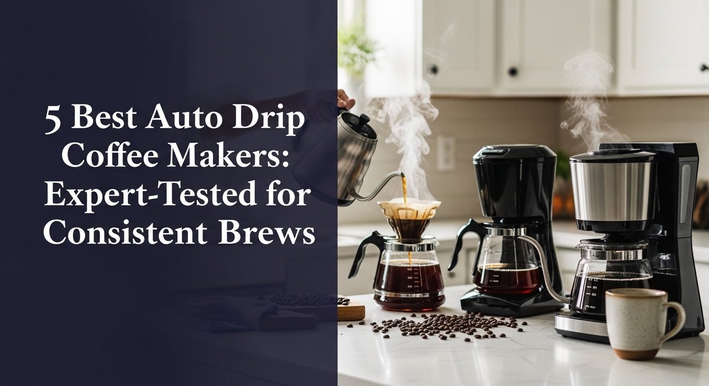 5 Best Auto Drip Coffee Makers: Expert-Tested For Consistent Brews 2026