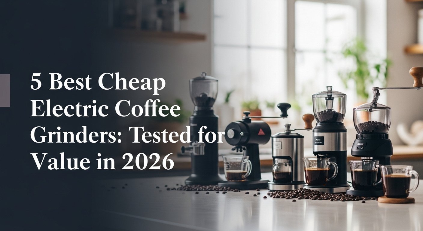 5 Best Cheap Electric Coffee Grinders: Tested For Value In 2026