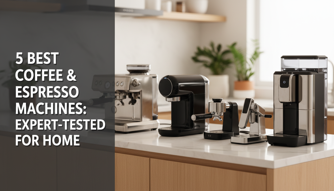 5 Best Coffee & Espresso Machines: Expert-Tested For Home