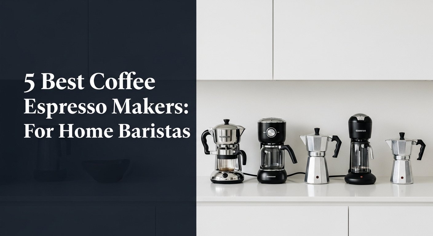 5 Best Coffee Espresso Makers In 2026: For Home Baristas