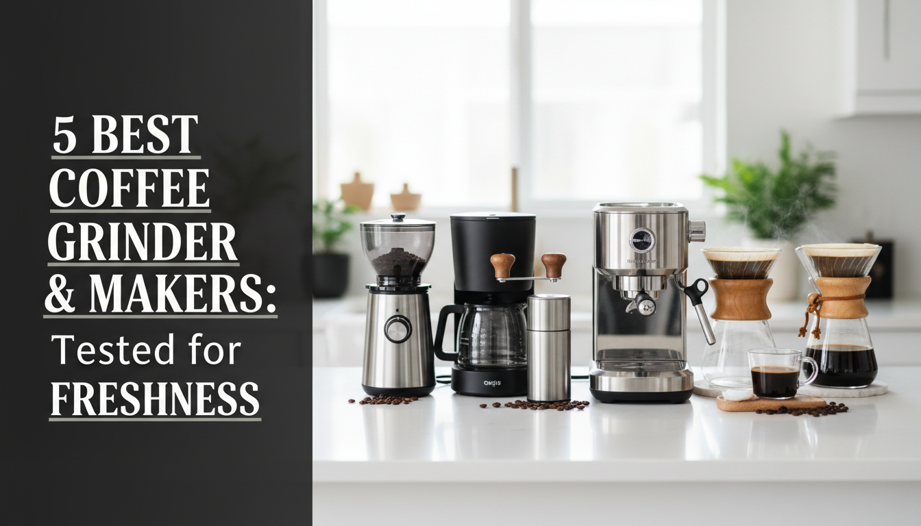 5 Best Coffee Grinder & Makers Of 2026: Tested For Freshness