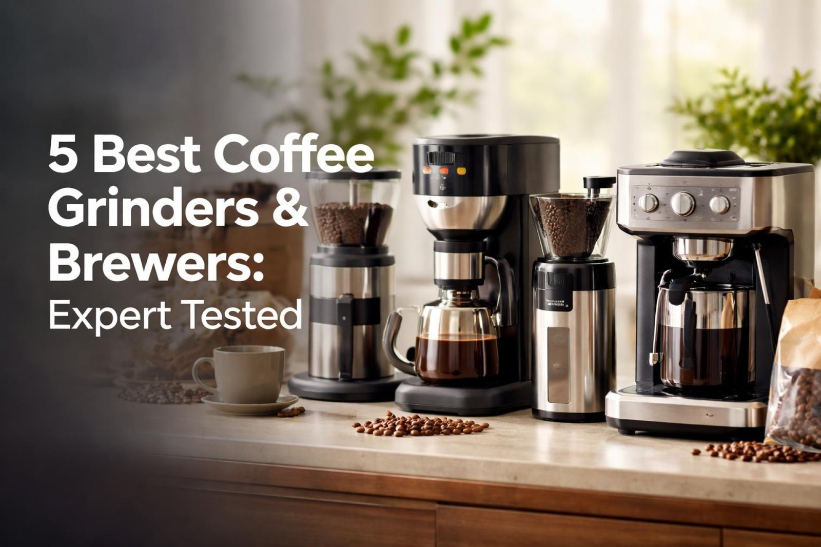 5 Best Coffee Grinders & Brewers In 2026: Expert Tested