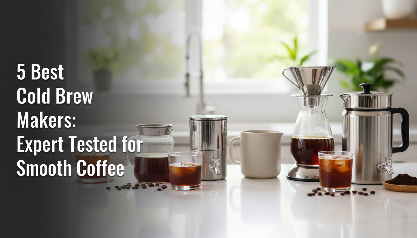 5 Best Cold Brew Makers: Expert Tested For Smooth Coffee