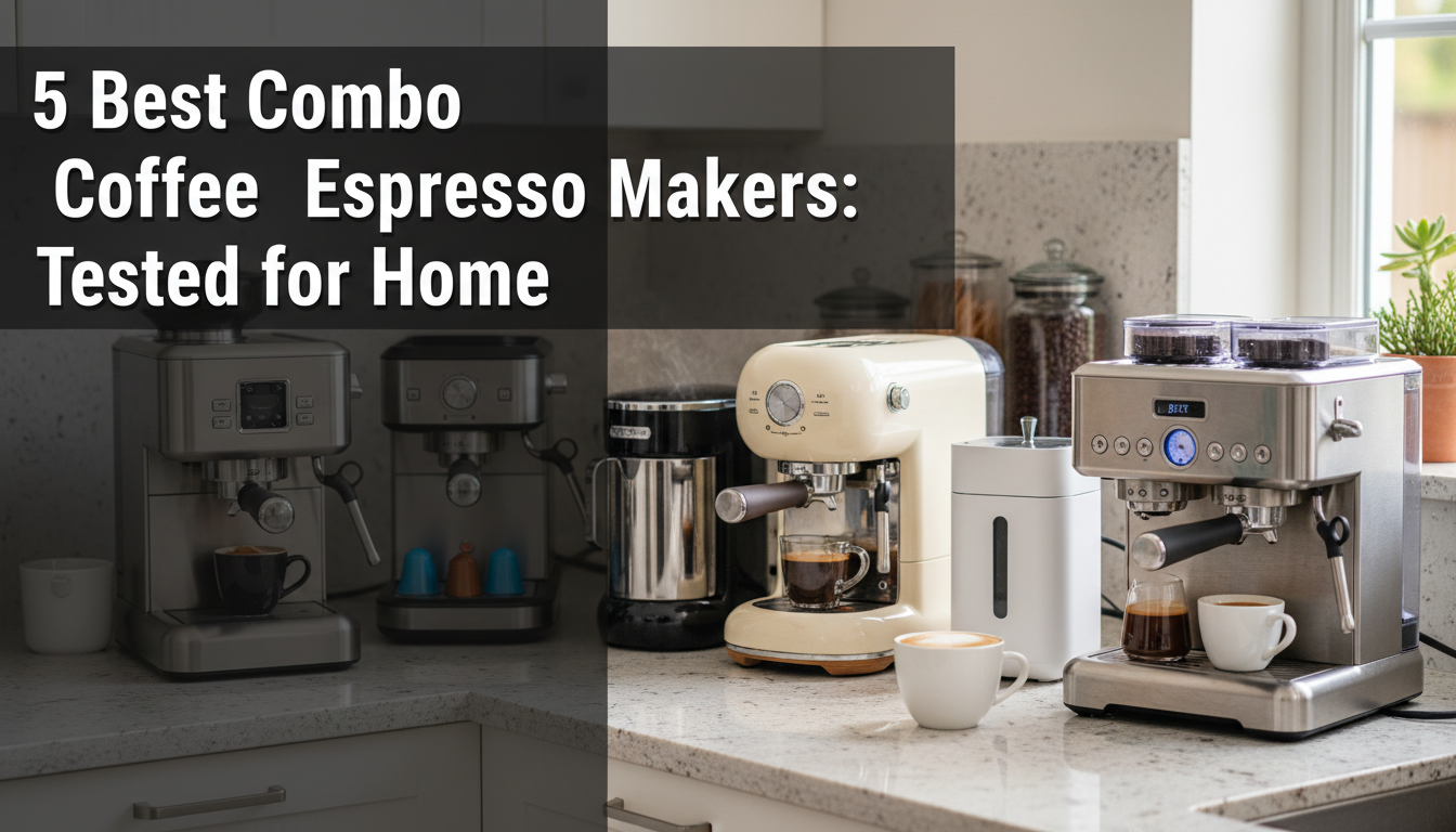 5 Best Combo Coffee Espresso Makers: Tested For Home 2026