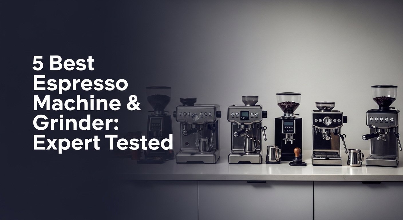 5 Best Espresso Machine & Grinder: Expert Tested 2026