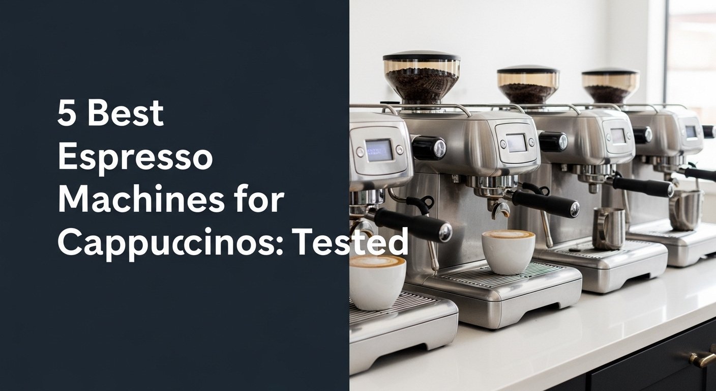 5 Best Espresso Machines For Cappuccinos: Tested In 2026