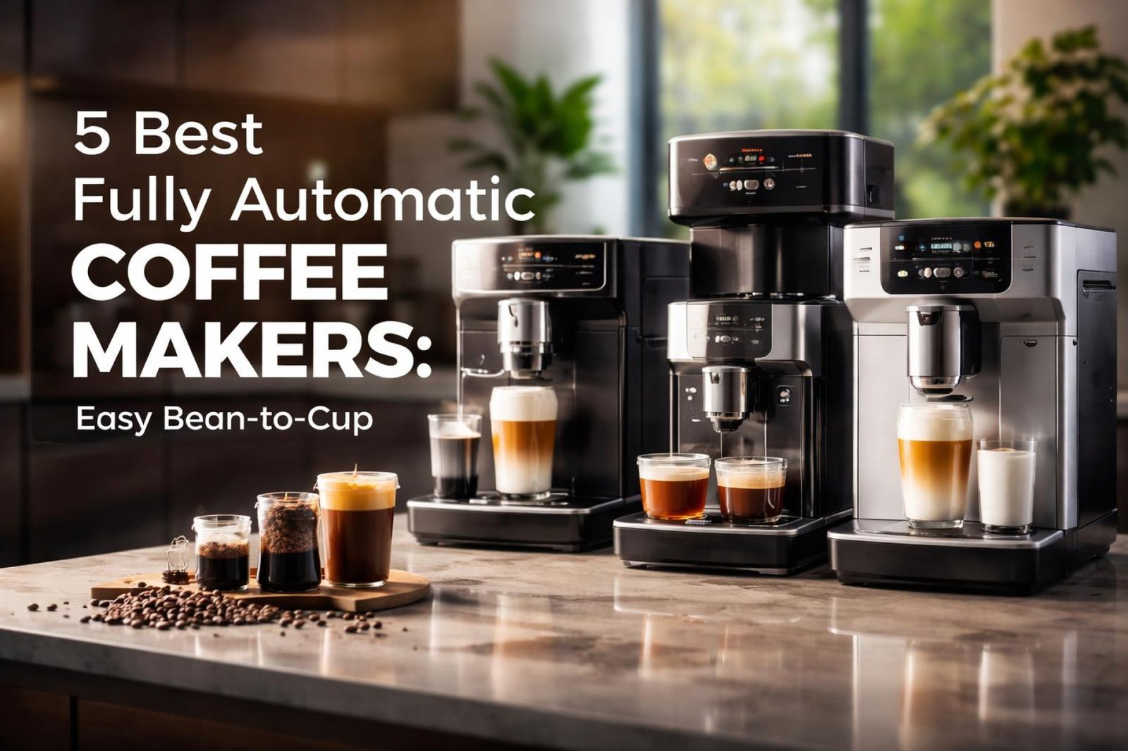 5 Best Fully Automatic Coffee Makers: Easy Bean-to-Cup [2026]