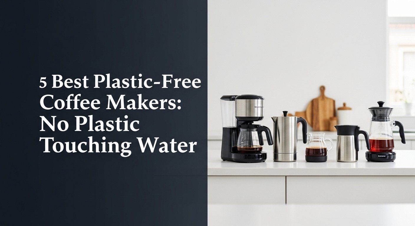 5 Best Plastic-Free Coffee Makers: No Plastic Touching Water