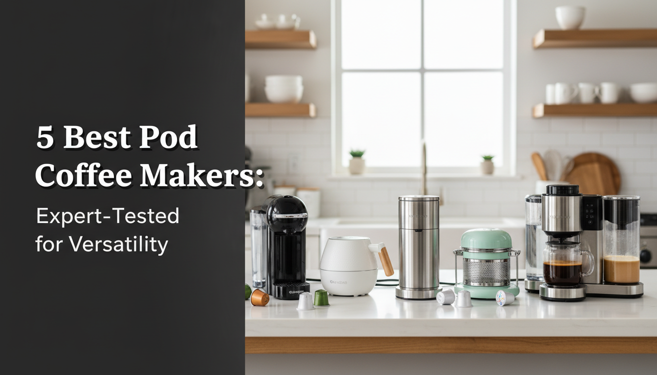 5 Best Pod Coffee Makers: Expert-Tested For Versatility