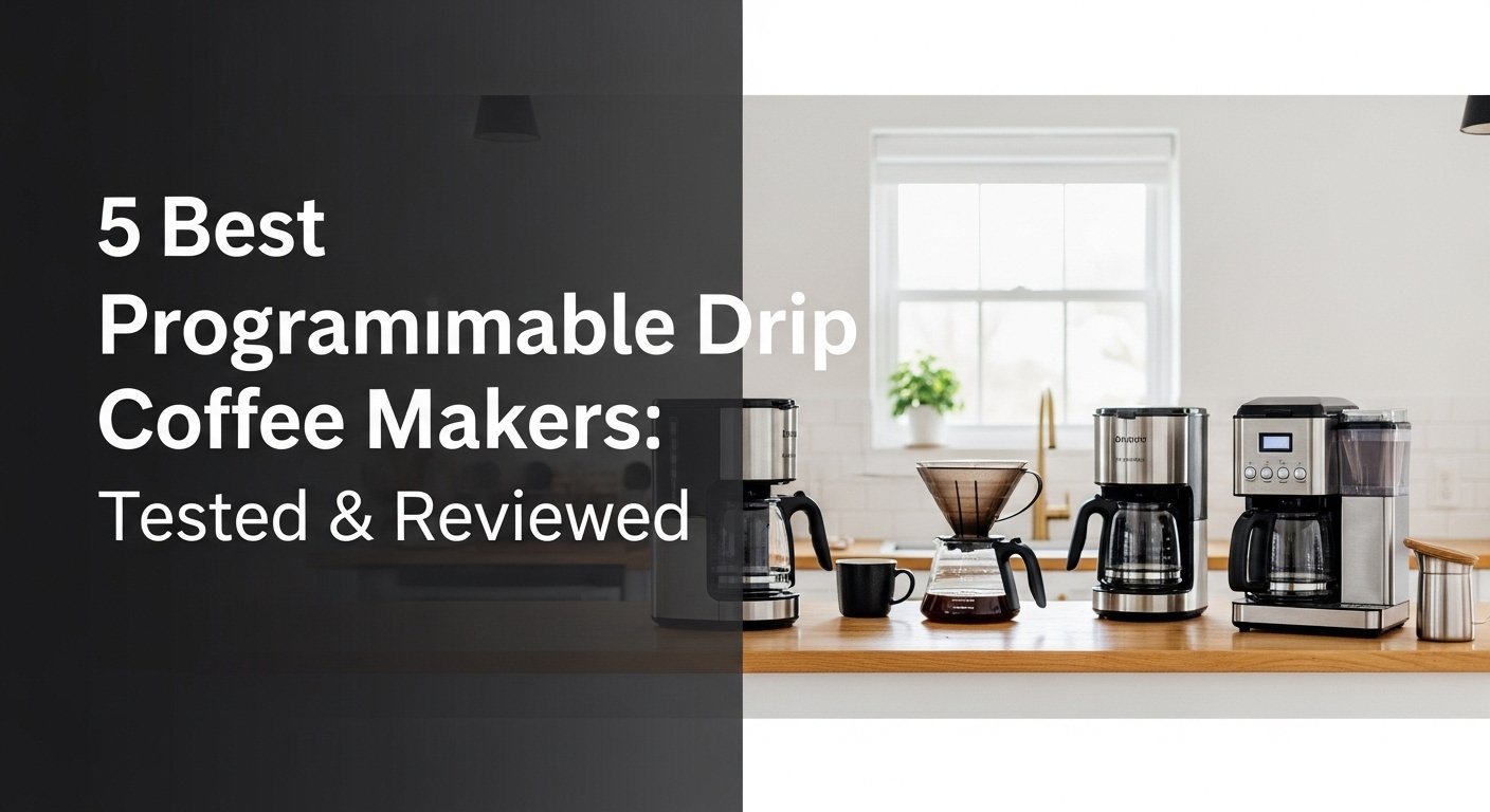 5 Best Programmable Drip Coffee Makers In 2026: Tested & Reviewed