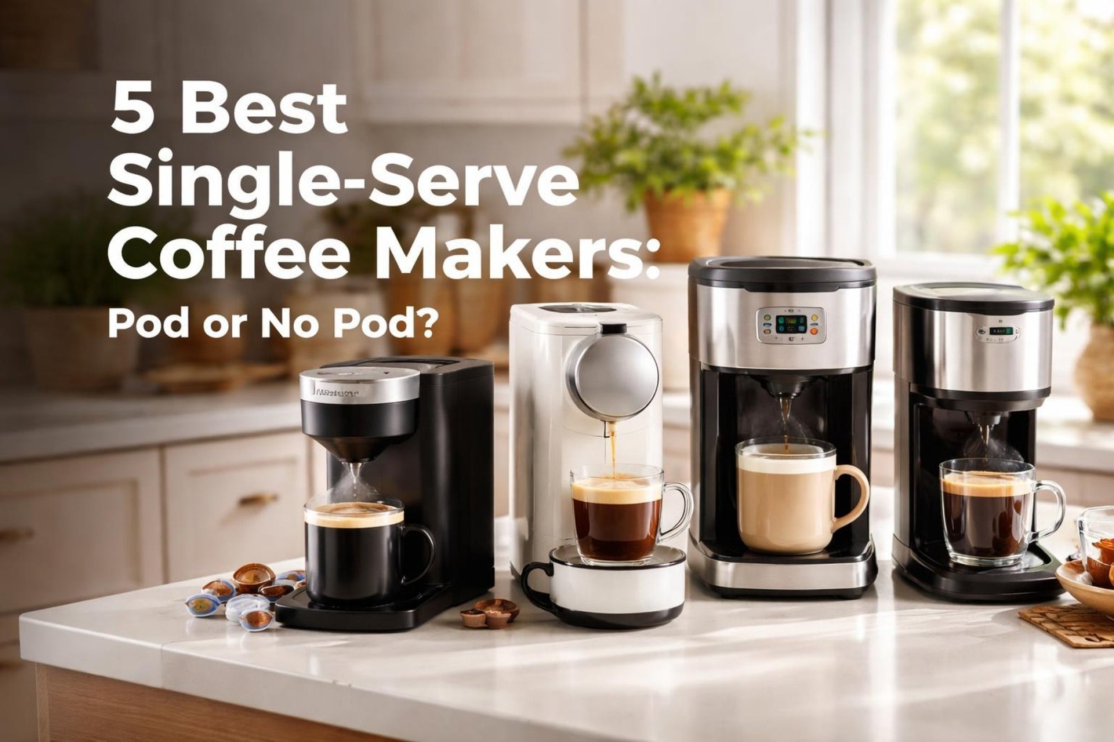 5 Best Single-Serve Coffee Makers In 2026: Pod Or No Pod?