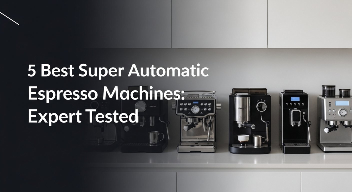 5 Best Super Automatic Espresso Machines: Expert Tested In 2026