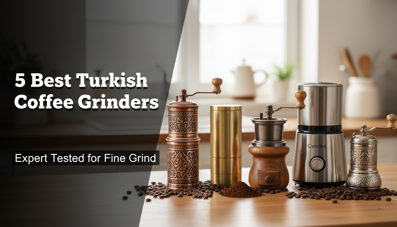 5 Best Turkish Coffee Grinders: Expert Tested For Fine Grind