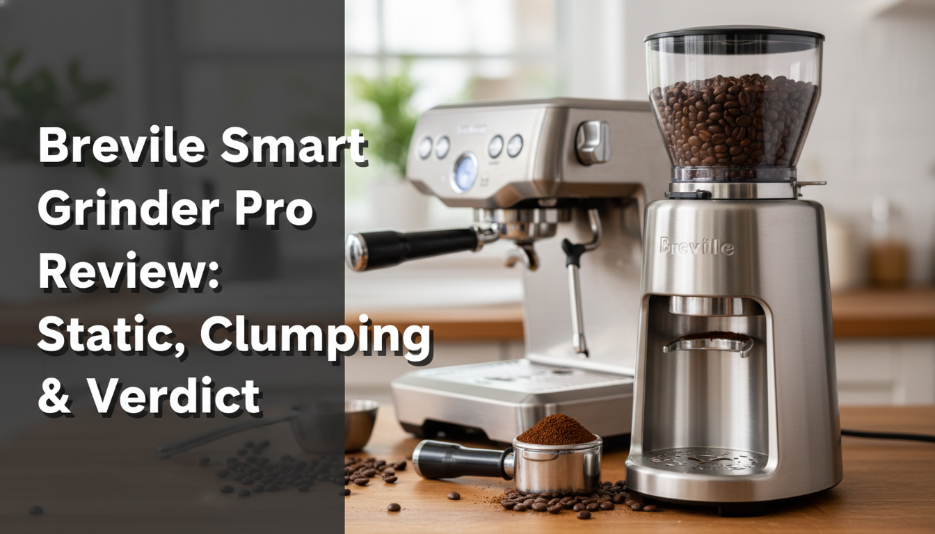Breville Smart Grinder Pro Review: Static, Clumping & Verdict.