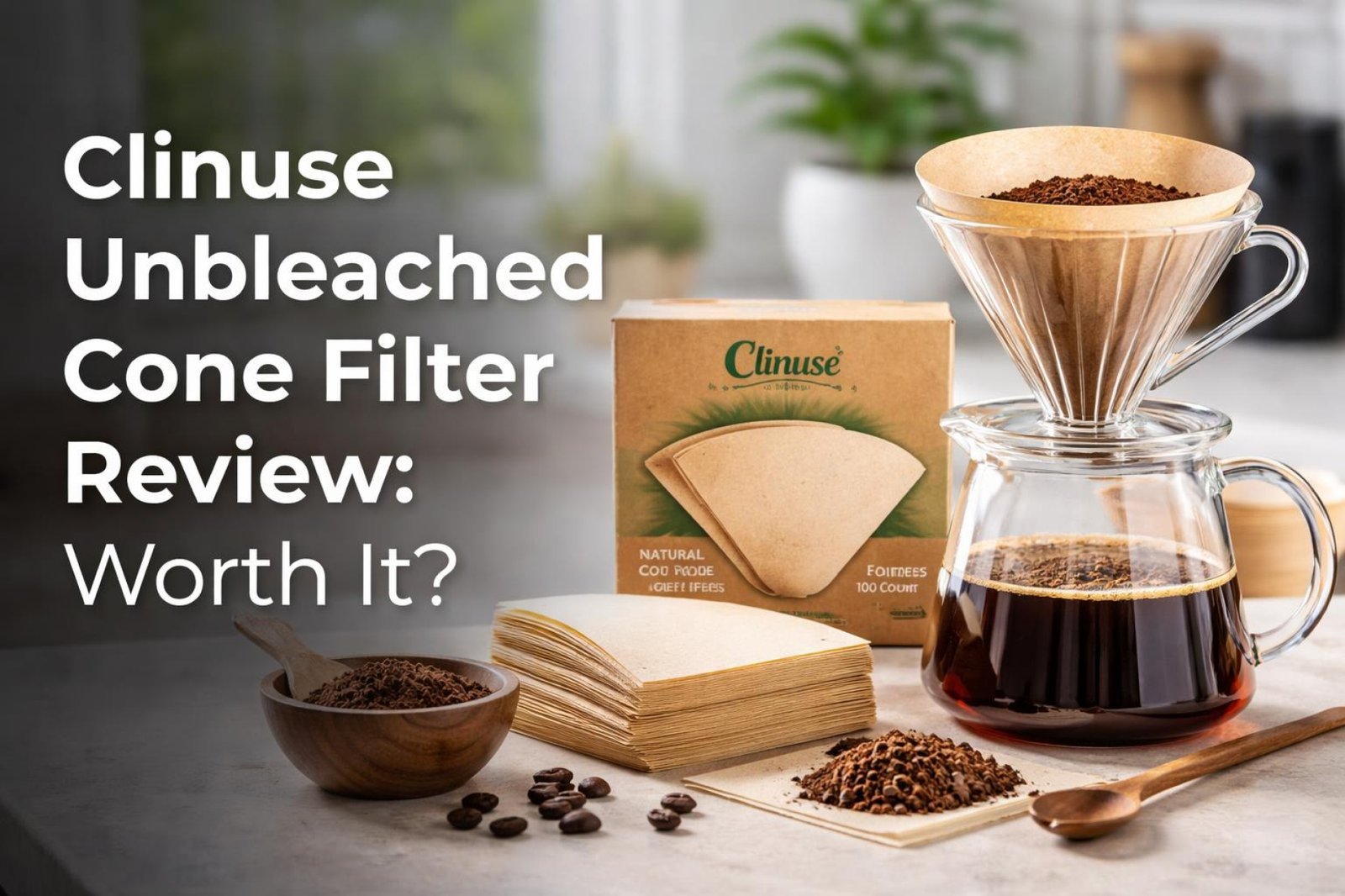 Clinuse Unbleached Cone Filter Review: Worth It?