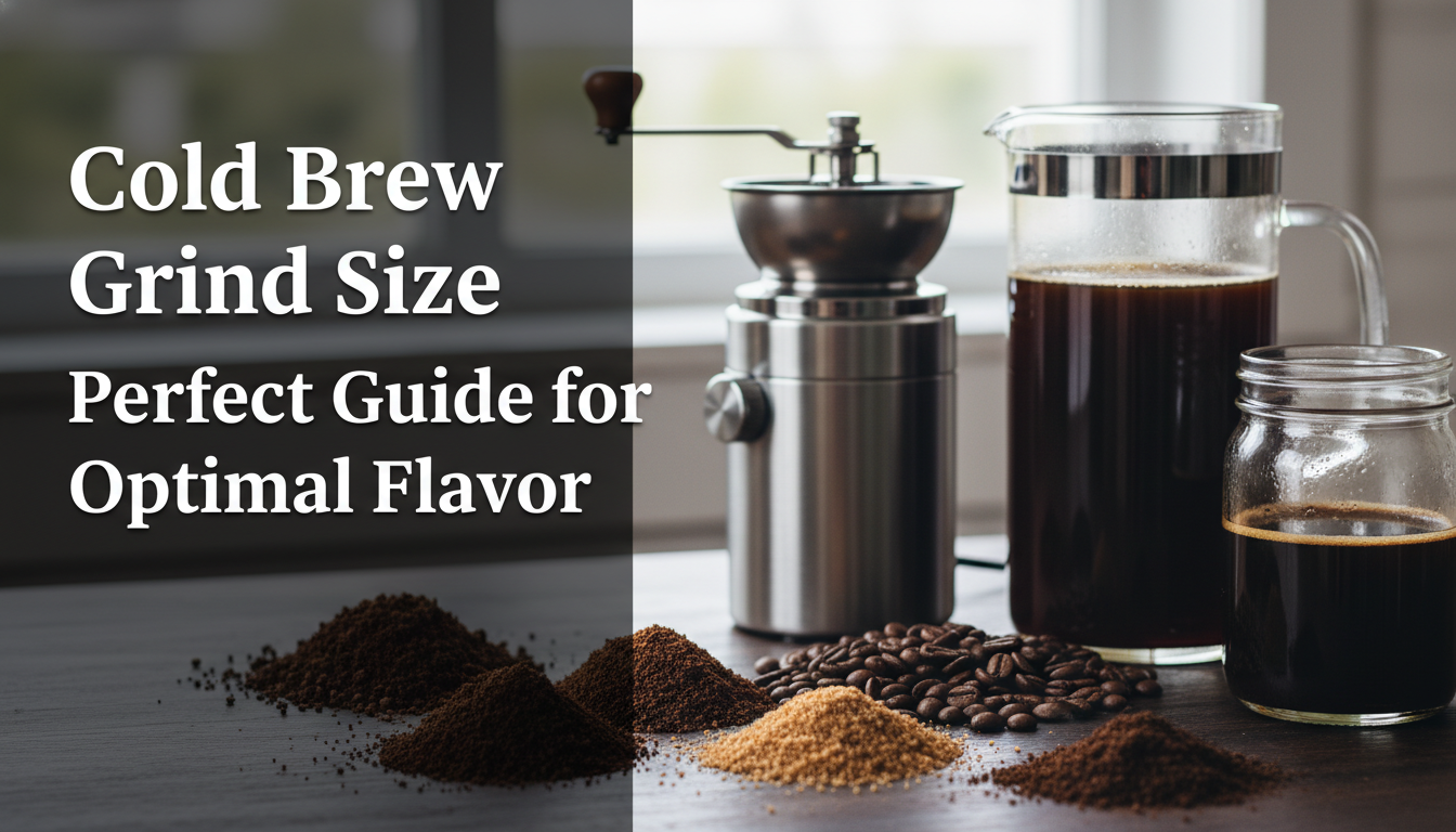 Cold Brew Grind Size Perfect Guide For Optimal Flavor 2026