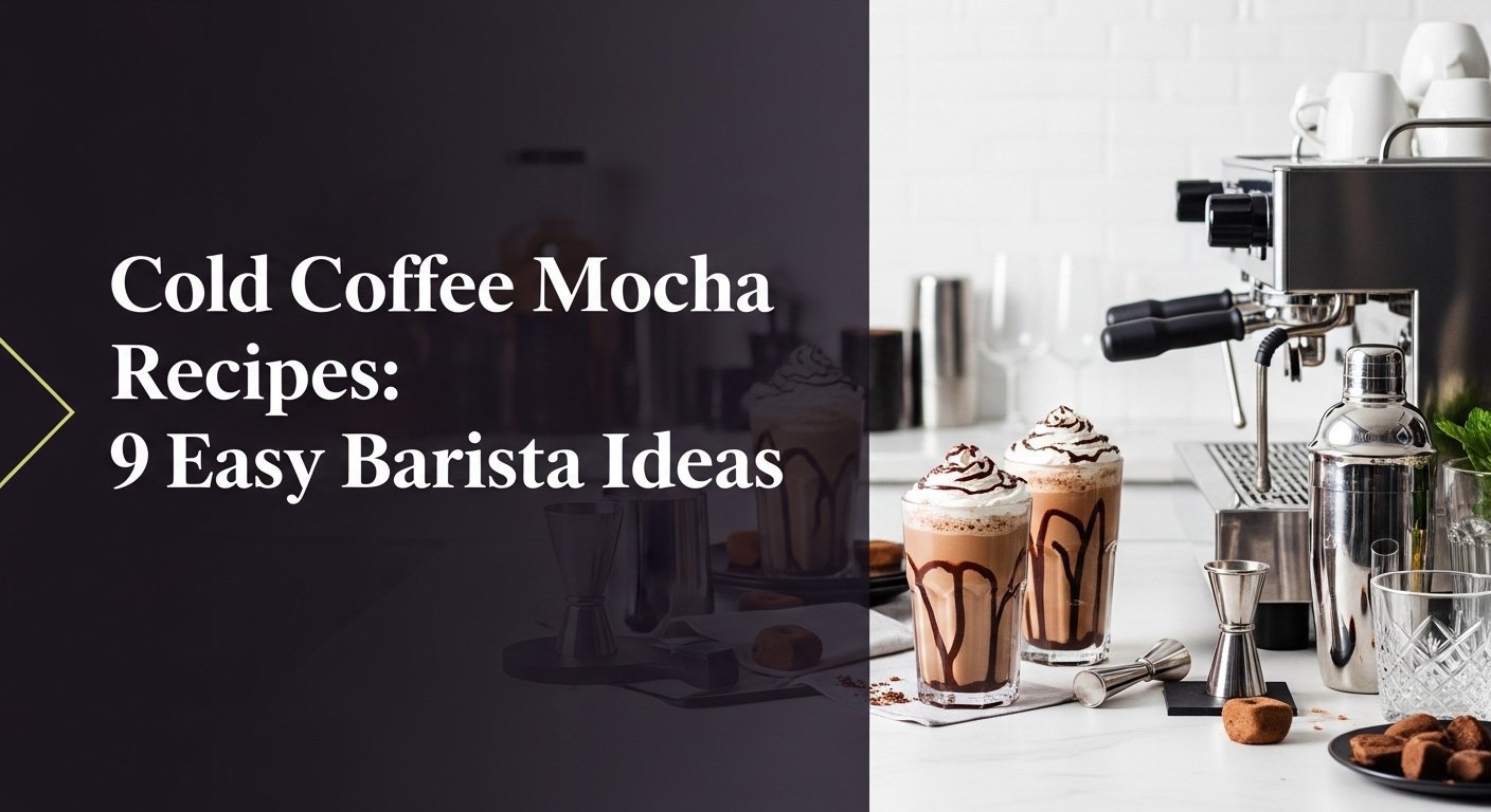 Cold Coffee Mocha Recipes: 9 Easy Barista Ideas For 2026