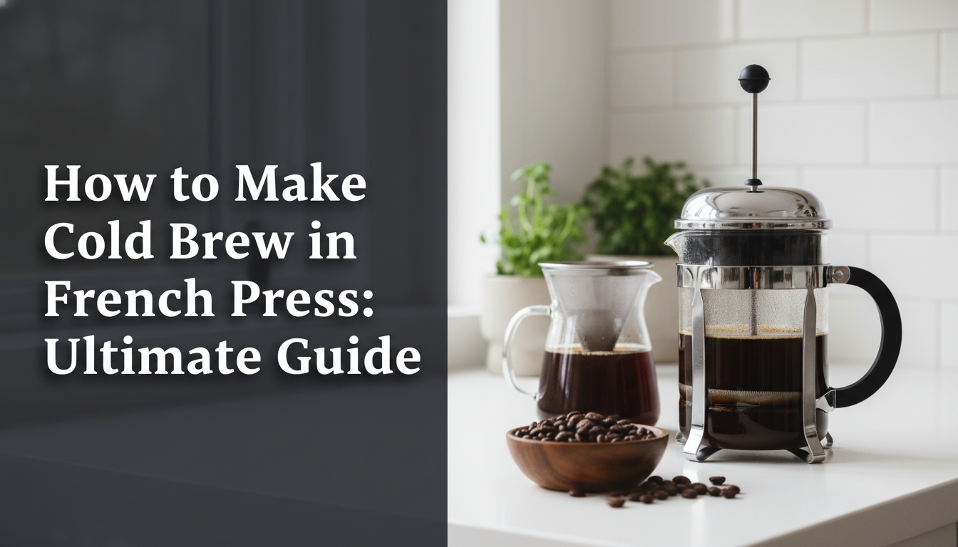 How To Make Cold Brew In French Press: Ultimate Guide